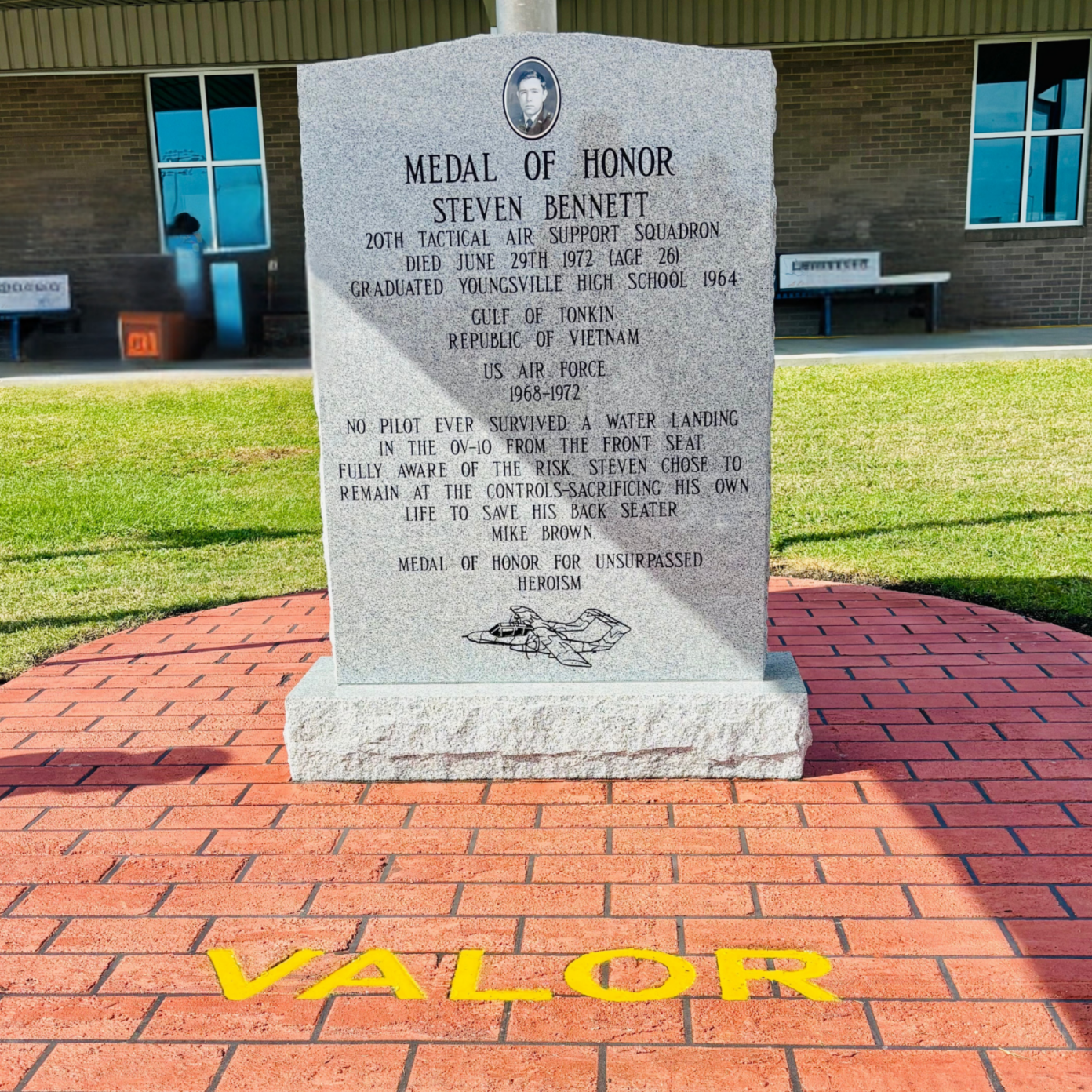 Honoring a Hometown Hero: Monument Dedicated to medal of Honor ...